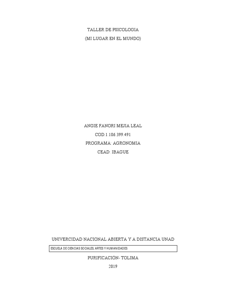 Mi Lugar en El Mundo | PDF | Significado de la vida | Realidad