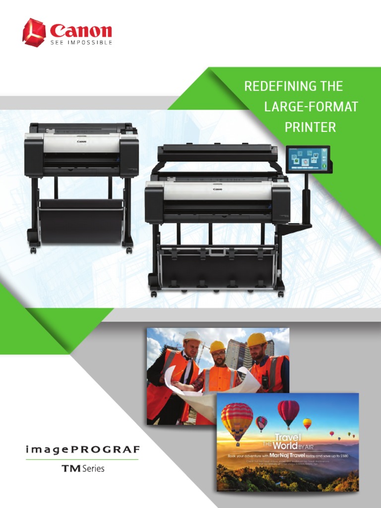 ImagePROGRAF TM Series Brochure 200 | PDF | Image Scanner | Printer ...