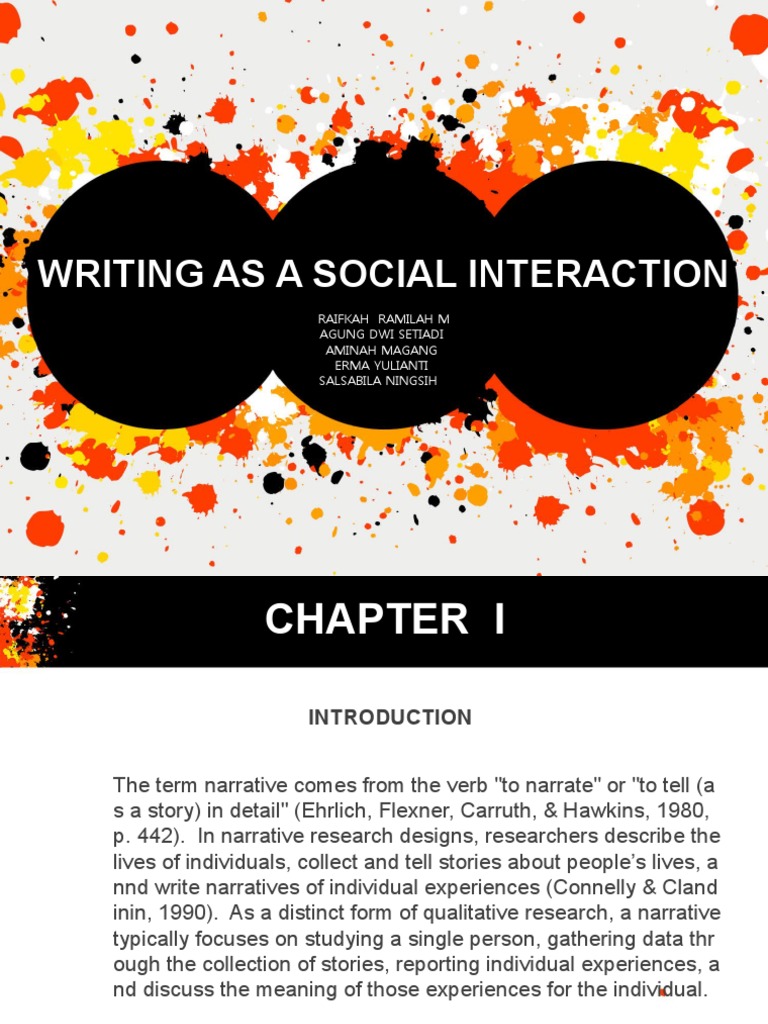 Narrative Research Design Overview | PDF | Narrative | Research Design