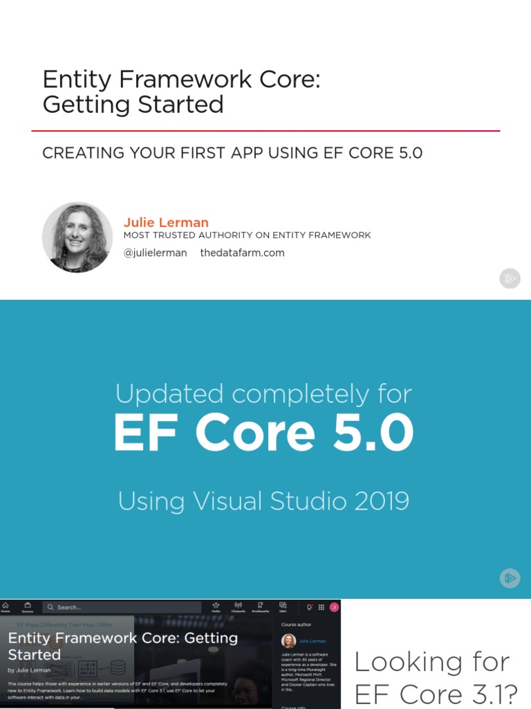Building Your First Application Using Ef Core Slides Pdf Entity Framework Object
