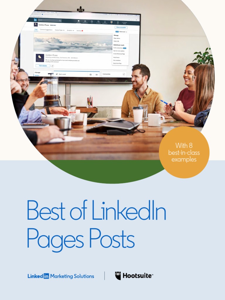 Best of Linkedin Pages Posts: With 8 Best-In-Class Examples | PDF ...