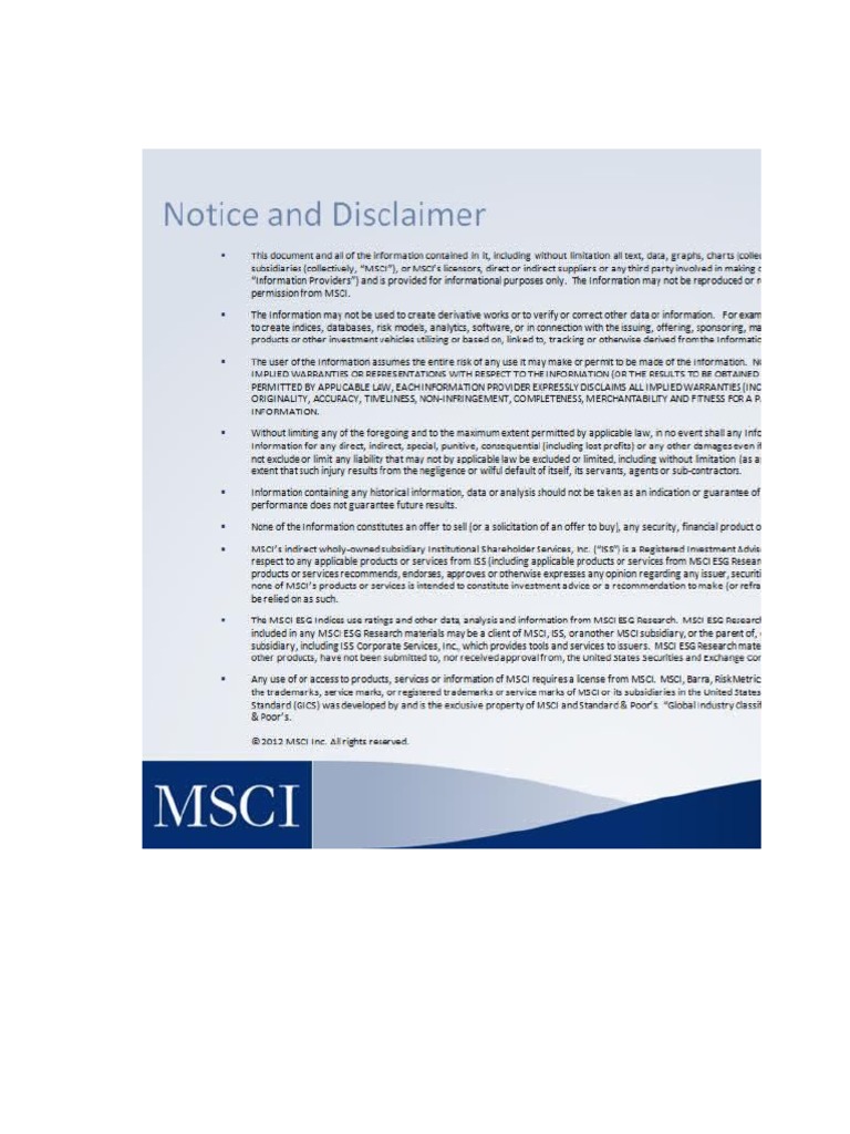 Bloomberg Ticker Symbols and Codes List | PDF | Msci | Index (Economics)