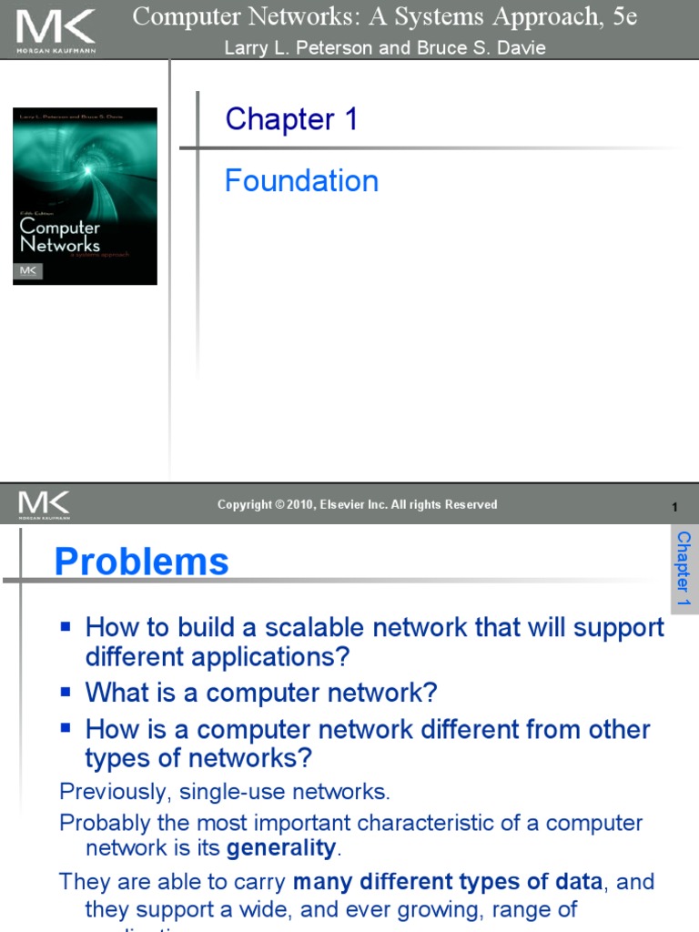 MK-PPT Chapter 1 | PDF | Packet Switching | Computer Network