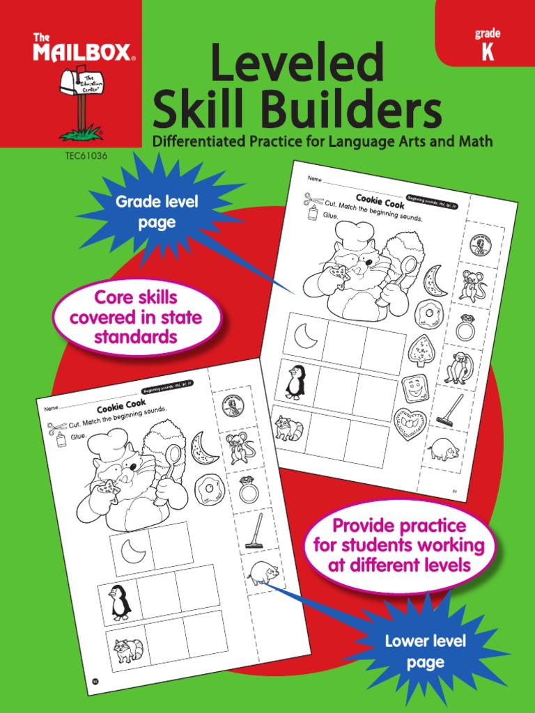 Tmbtec30078leveled Skill Builders | PDF | Syllable | Color