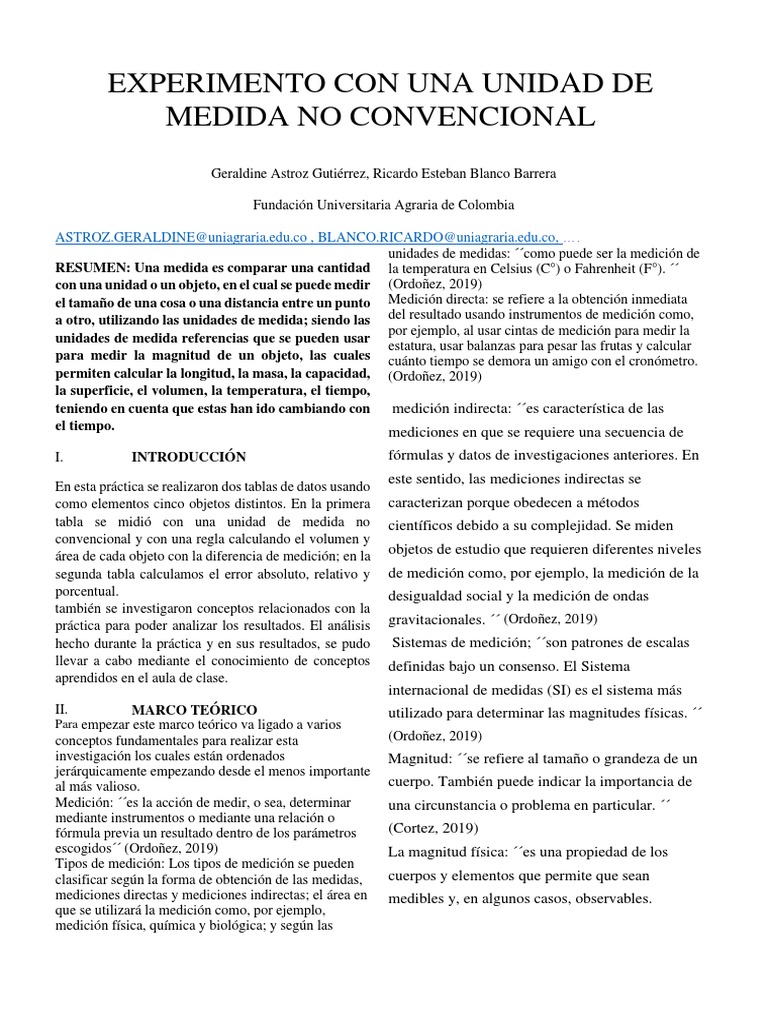 Formato IEEE para Presentacion de Labora | PDF