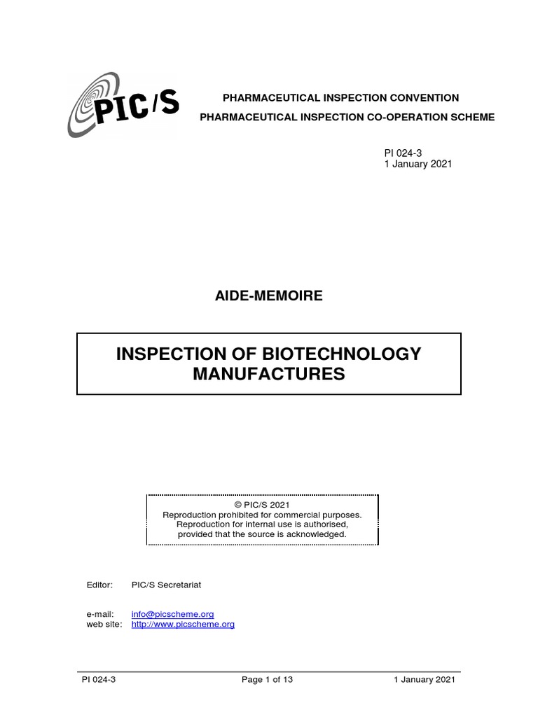Audit Checklist PICs 2021 | PDF | Sterilization (Microbiology) | Hygiene