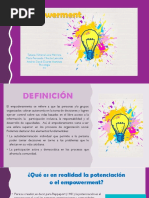 Modelo de Empoderamiento Como Teoría | PDF