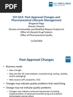 Post Approval Change Management Protocols Pacmps Reference Document ...