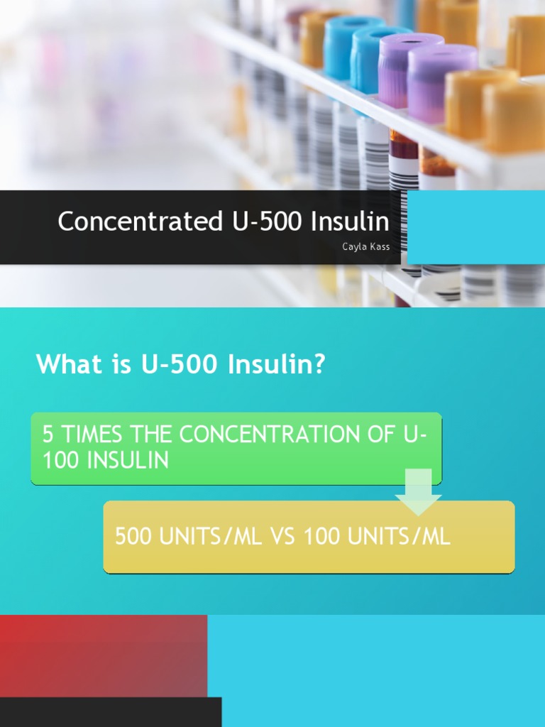 Educational Inservice U500 Insulin | Download Free PDF | Hypoglycemia ...