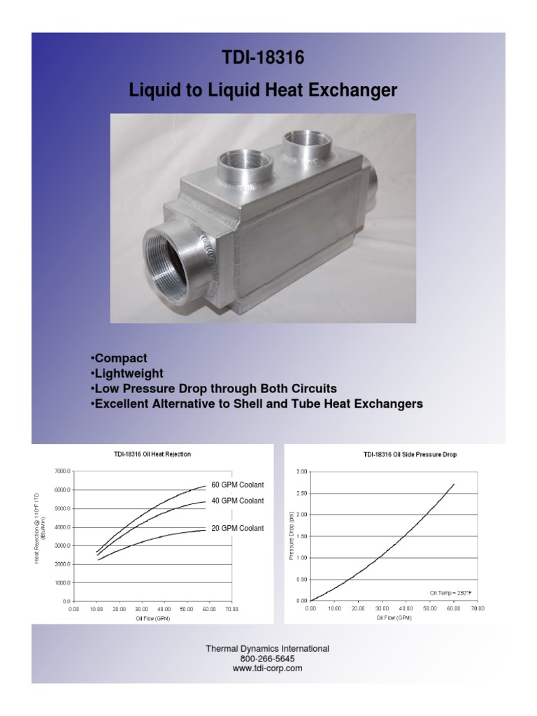 TDI-18316 Spec Sheet | PDF
