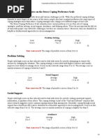 Coping Styles Questionnaire Scoring Guide | PDF | Psychological Testing ...