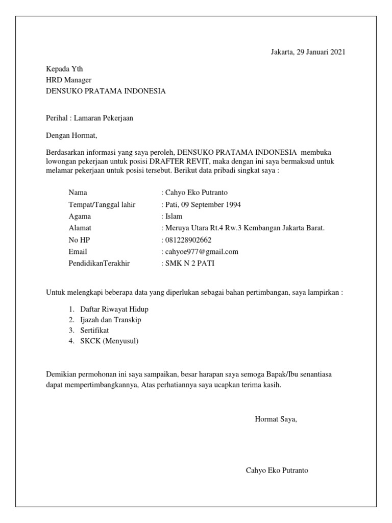 CV Cahyo | PDF | Karier & Perkembangan | Bisnis