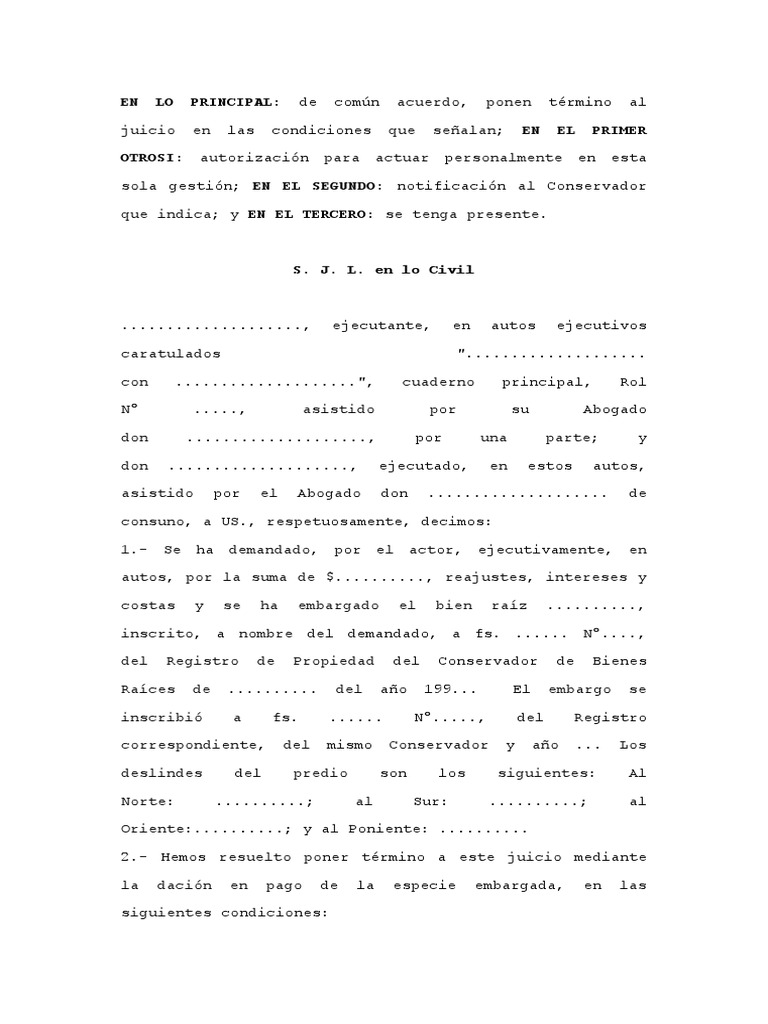 AVENIMIENTO | PDF | Abogado | Justicia