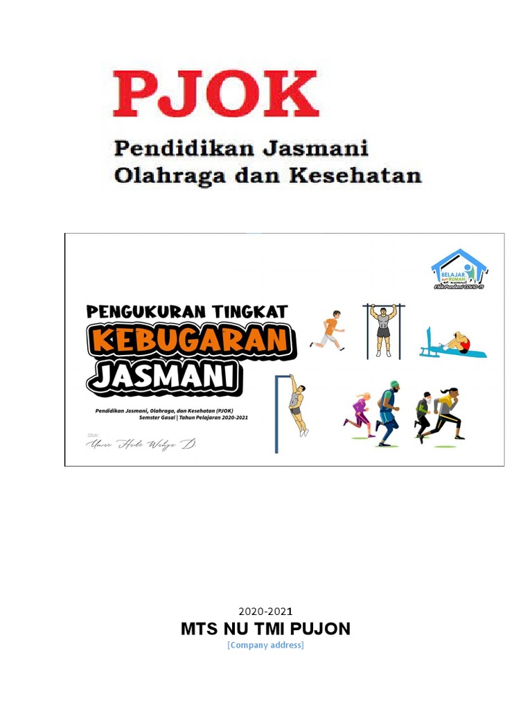 Panduan Tes Kesegaran Jasmani TKJI | PDF
