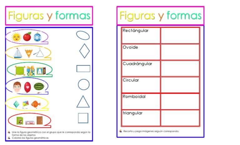Actividades de Figuras Geométricas | PDF