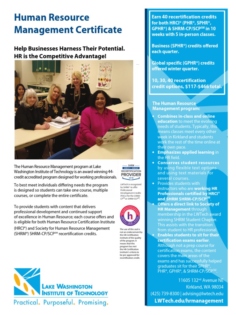 Lwtech HR Management Flyer | PDF | Human Resource Management | Employment