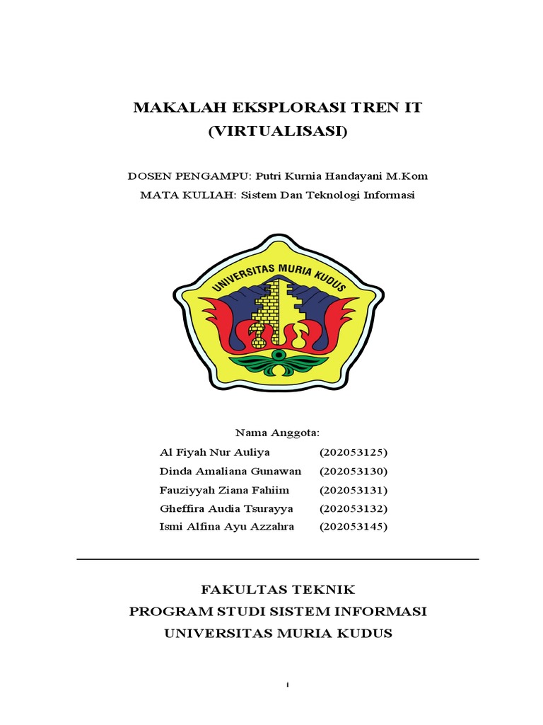 Manfaat dan Contoh Virtualisasi IT | PDF | Komputer