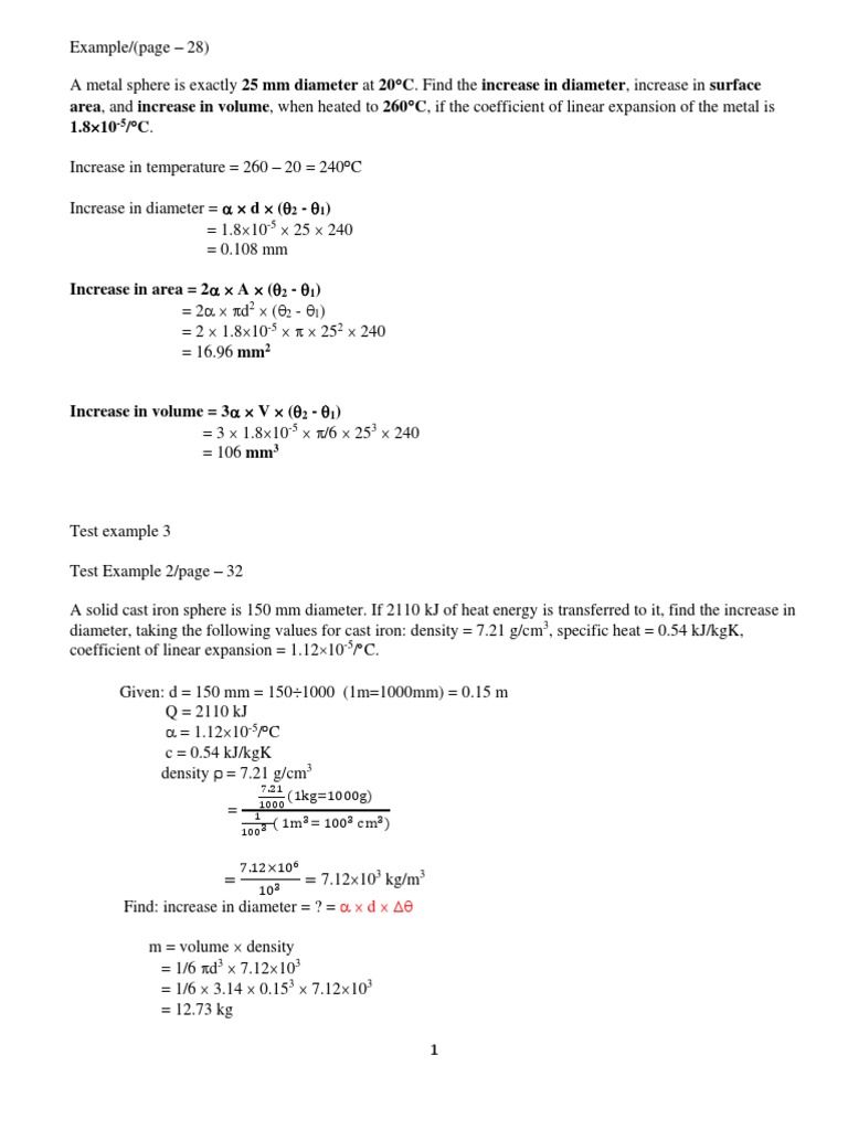 Thermo Files | PDF | Thermal Expansion | Density