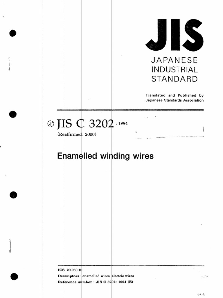 Jis C3202 | PDF