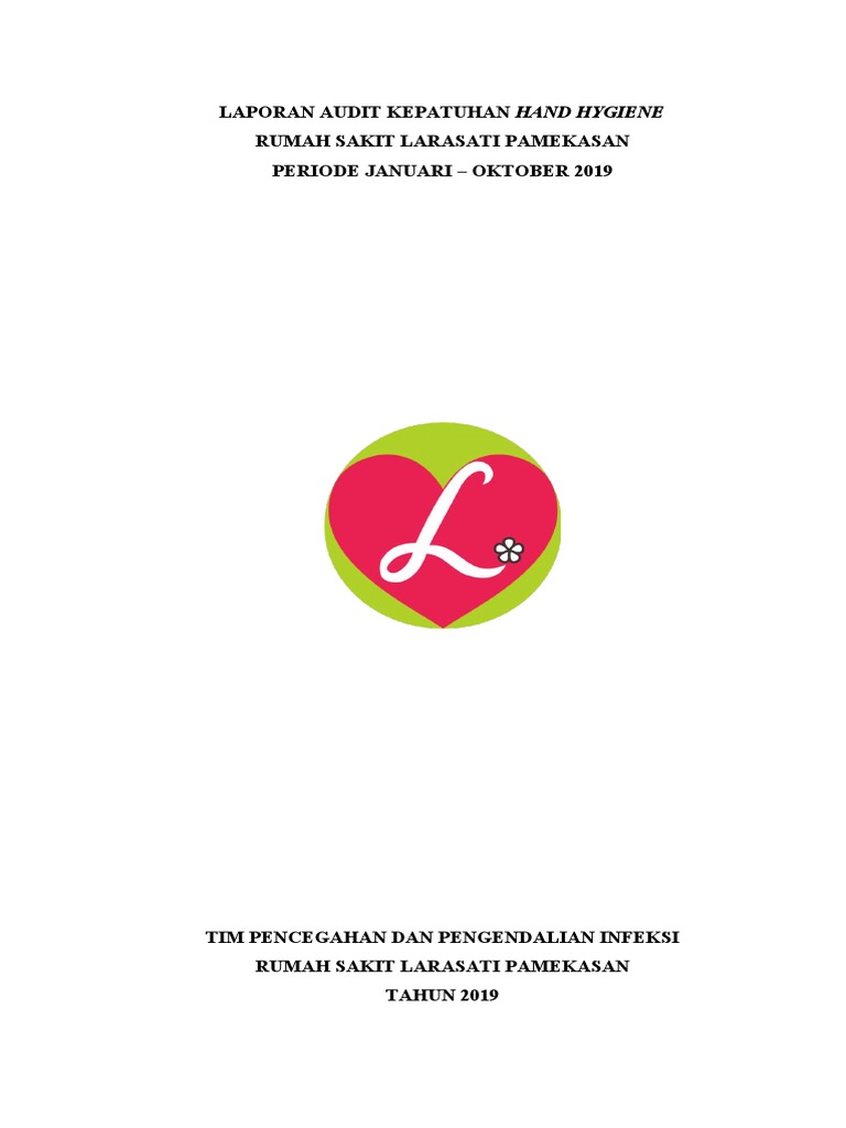 LAPORAN AUDIT HAND HYGIENE Tahunan | PDF