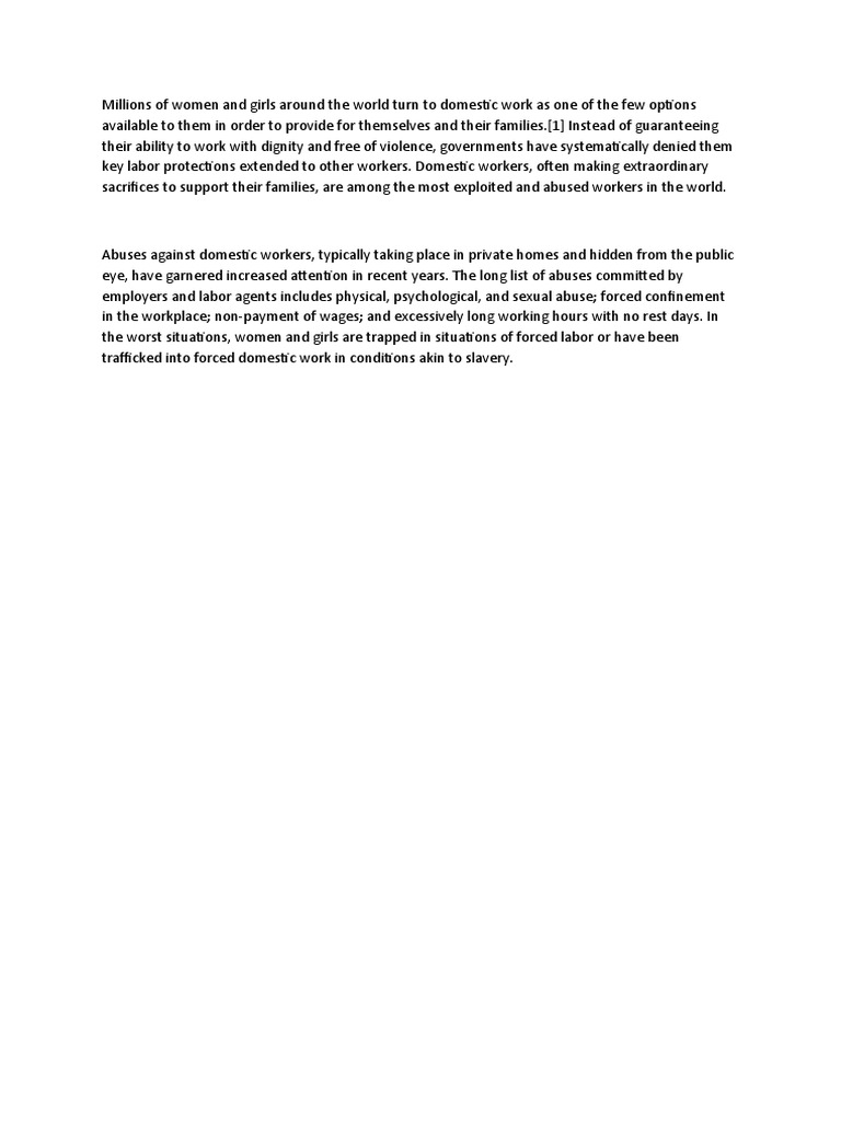Worker Abuse | PDF