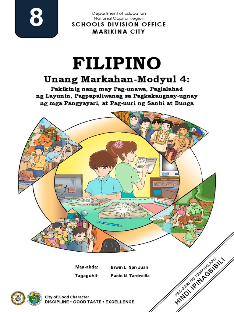 Final Filipino8 Q1 M4 | PDF
