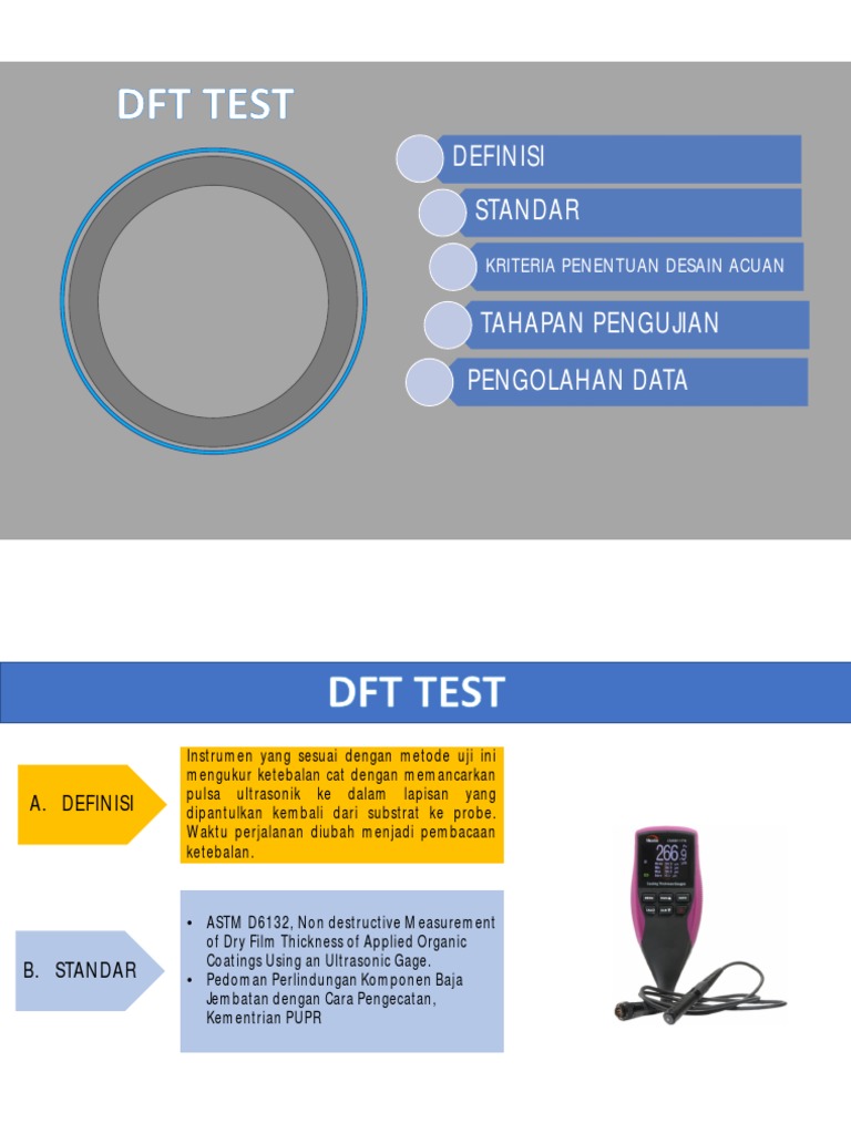 Metode Uji Dft Test Pdf