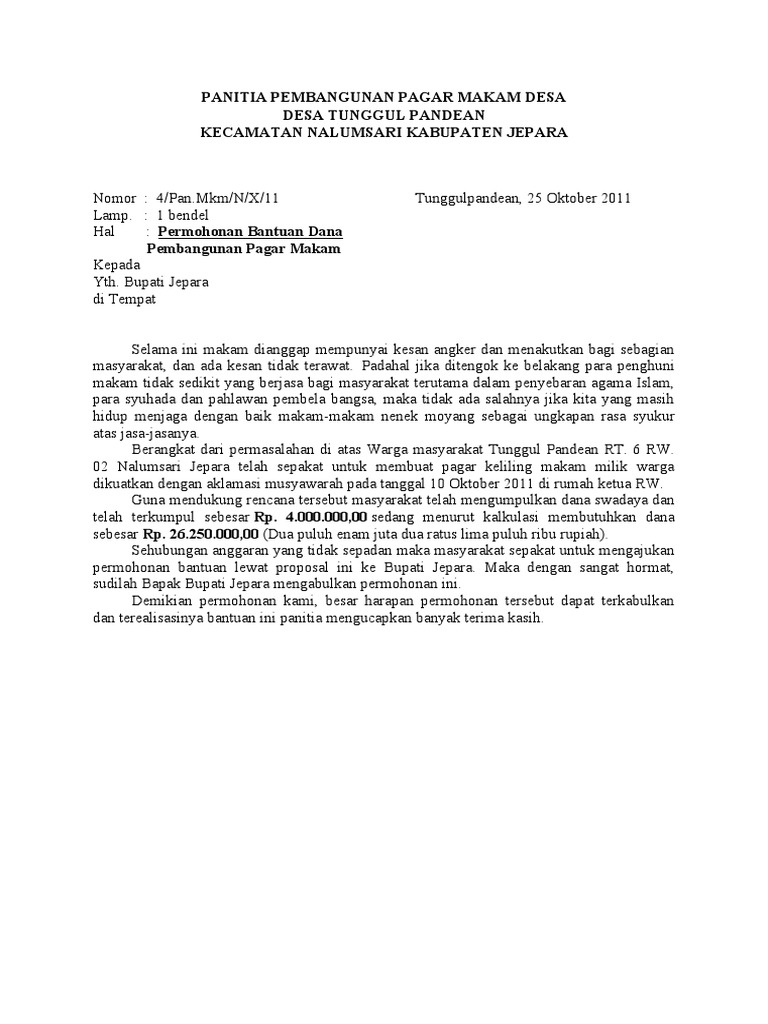 Proposal Makam | PDF