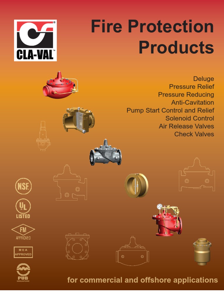 CV Fire Catalog | PDF | Valve | Offshore Drilling