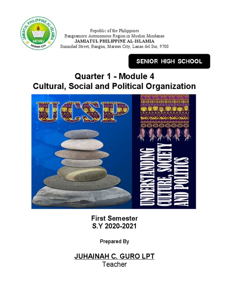 UCSP WK 5 & 6 (31copies) | PDF | Kinship | Marriage