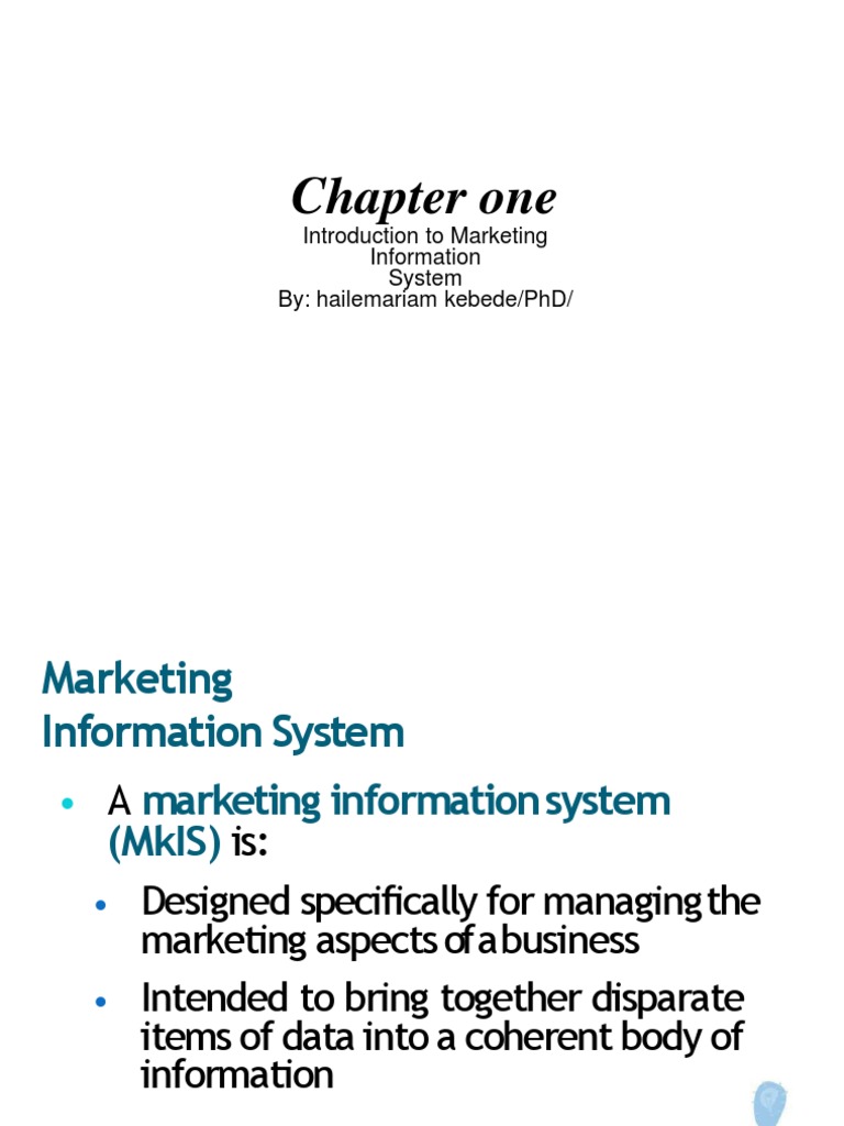 Marketing Information System | PDF | Customer Relationship Management ...