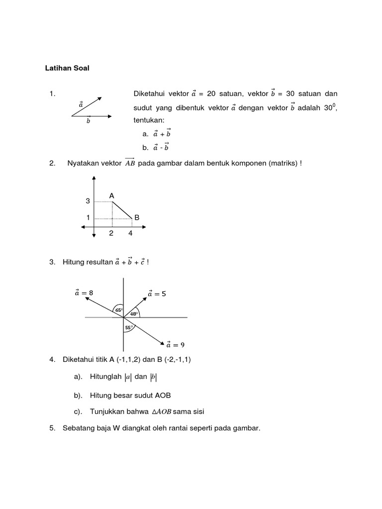 Pert.13 Lat - Vektor | PDF