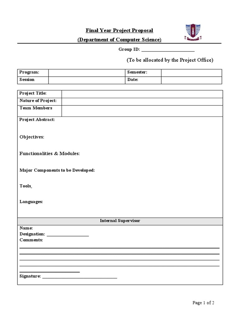 Proposal Sample | PDF