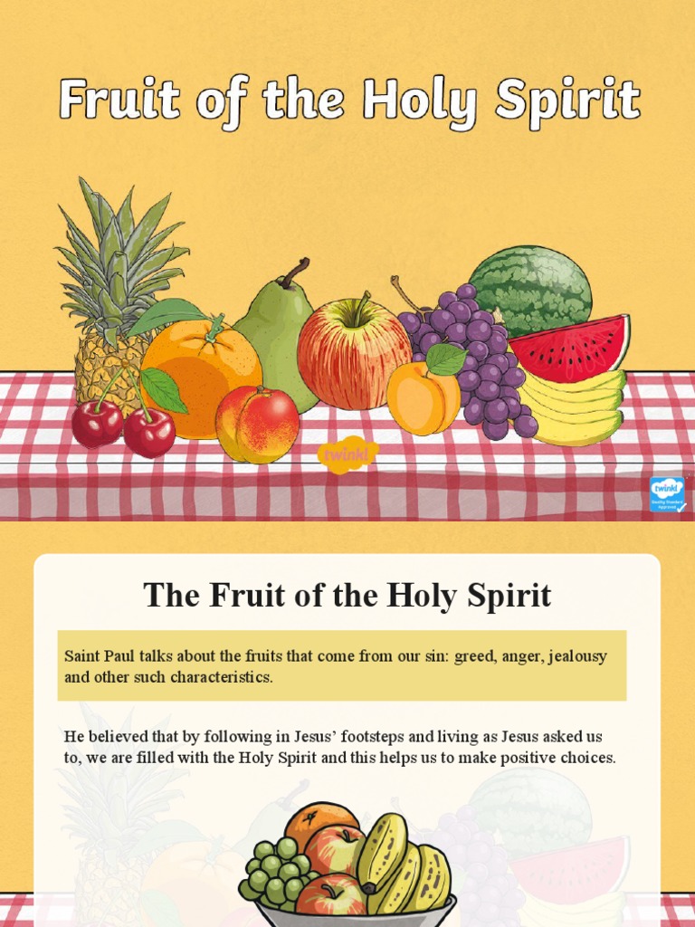 Fruits of the Holy Spirit Explained | PDF | Religion & Spirituality