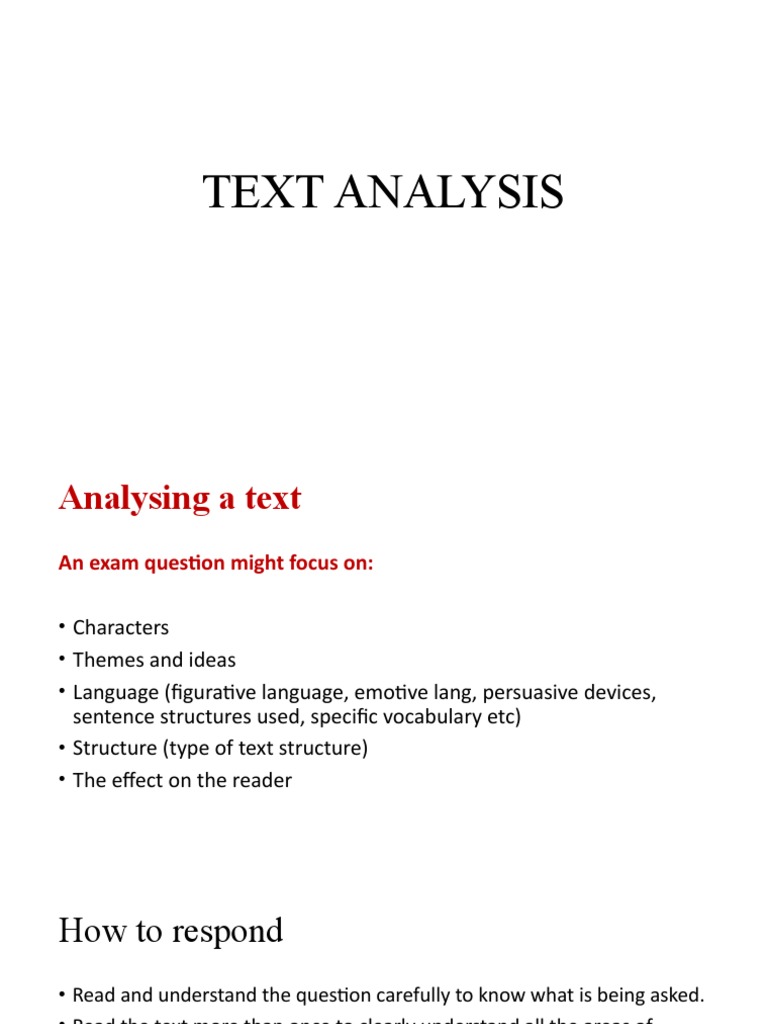 Analysing Langauge & Structure of Text | PDF | Question | Phrase