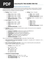 Understanding CAE Score Calculation | PDF | Tests | Qualifications