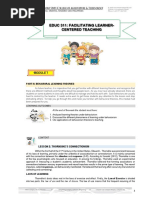 Module 8 Neo Behaviorism Tolman and Bandura | PDF | Behaviorism | Learning