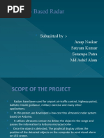 Arduino Based RADAR System Project | PDF | Radar | Ultrasound