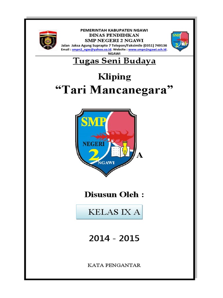 Kliping Seni Budaya TAri Mancanegara | PDF