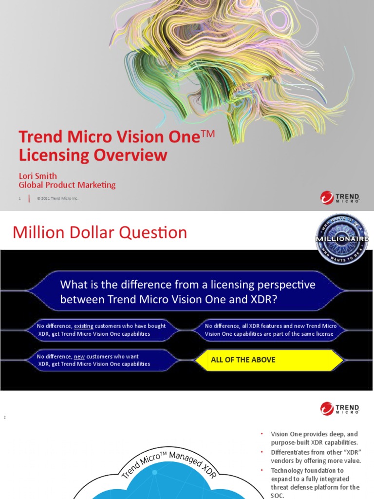 Trend Micro Vision One Licensing Overview 2021 | PDF | Cloud Computing ...