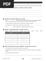 Ejercicios de Lengua 4.º Primaria | PDF | Sustantivo | Idiomas