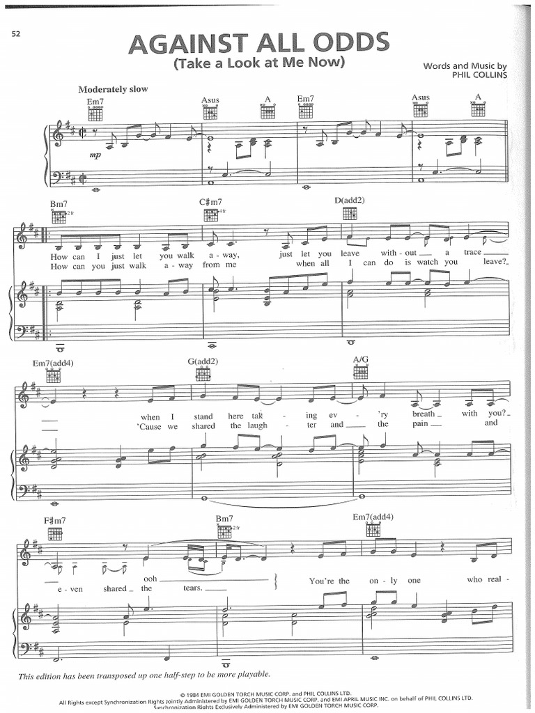 Against All Odds | PDF