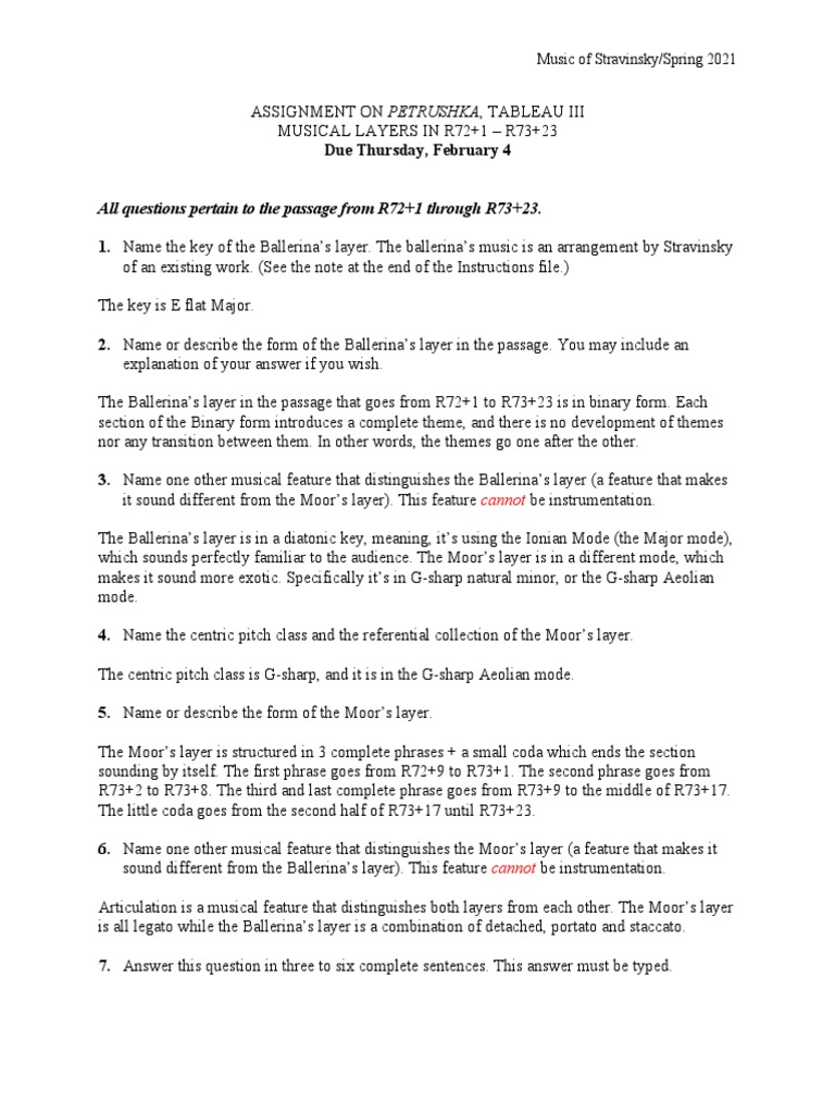 All Questions Pertain To The Passage From R72+1 Through R73+23 | PDF ...