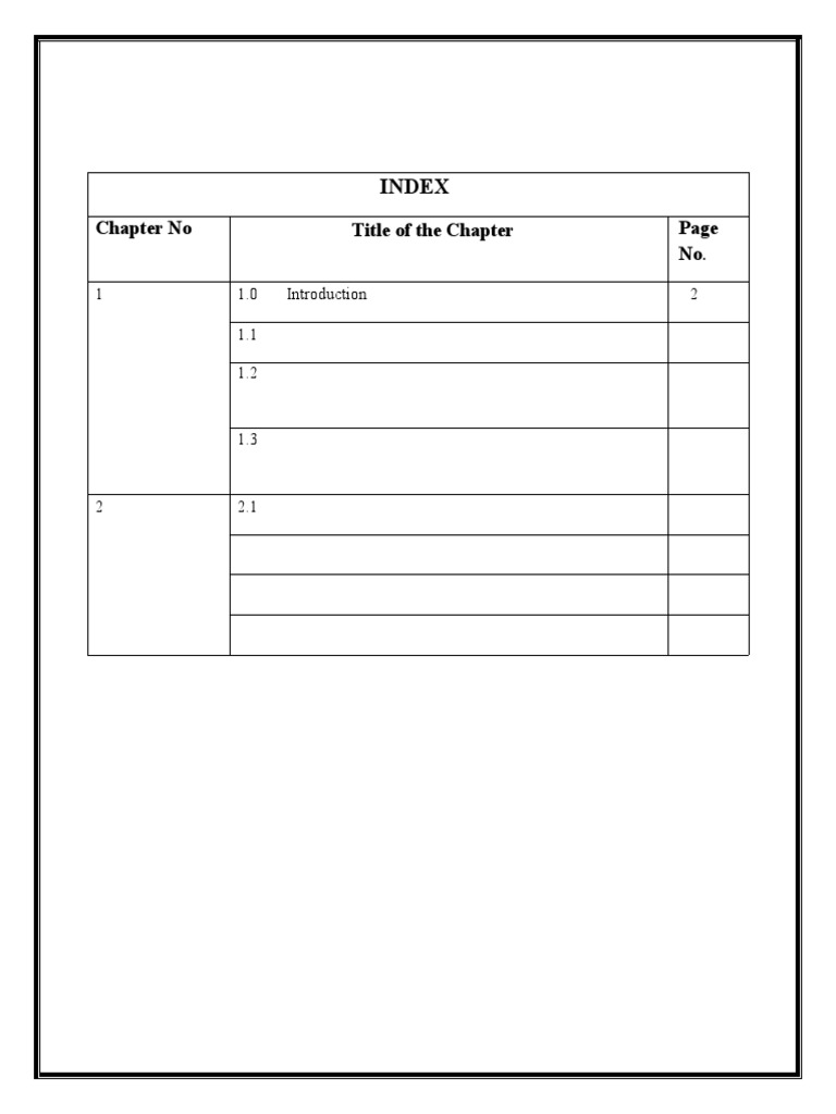 A Guide to Understanding the Organization and Content of a Multi ...