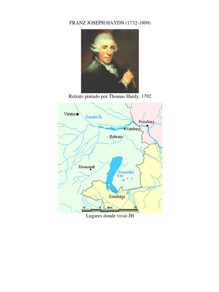 Franz Joseph Haydn | PDF | Composers | Classical Period (Music)