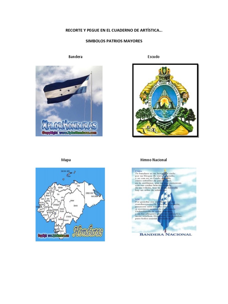 Simbolos Patrios Mayores y Menores 2 | PDF