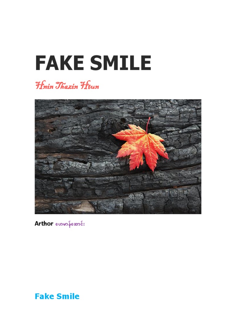 Fake Smile | PDF