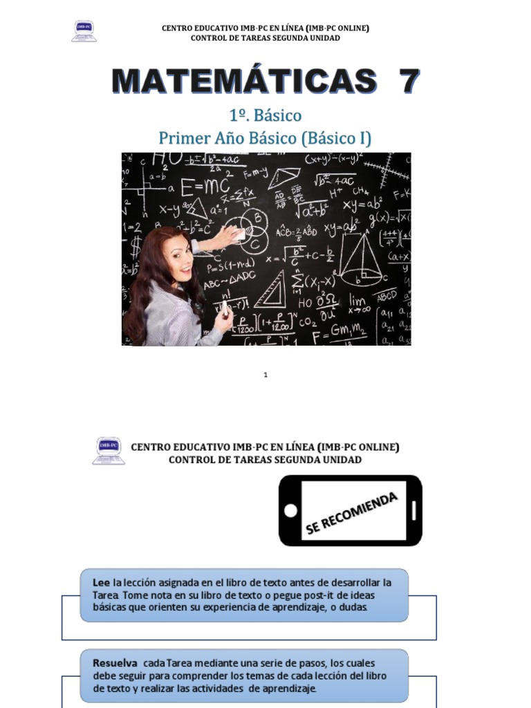 Tareas U2 1o. Básico Básico I Tareas 2020 Modelo | Descargar gratis PDF | Número racional ...