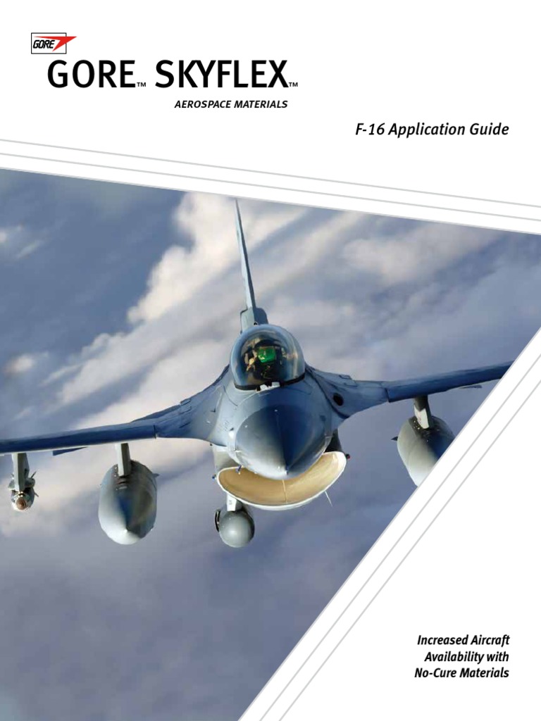 GORE SKYFLEX Application Guide F 16 - 09292015 | PDF | Materials | Mechanical Engineering