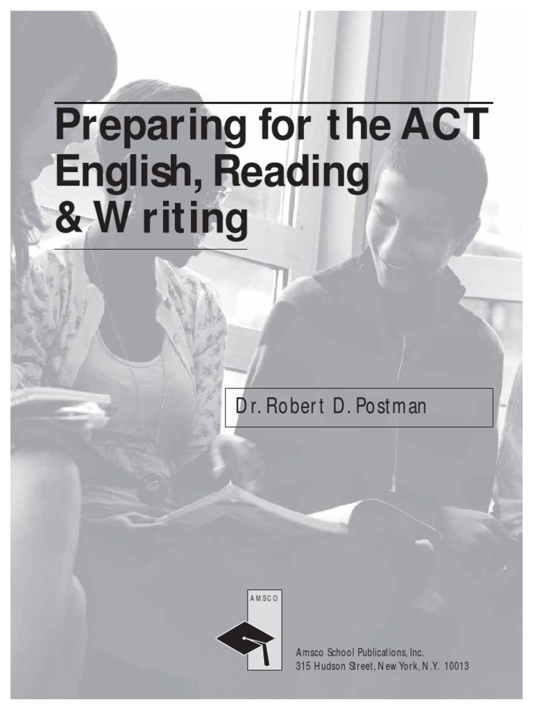 Preparing For The Act English Reading Writing | PDF | Act (Test) | Sat